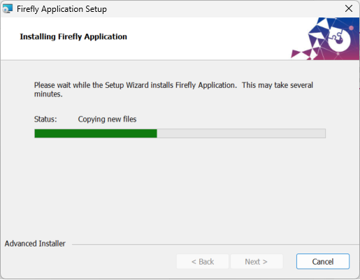 Installation - 2.3 Installing firefly software (standalone)